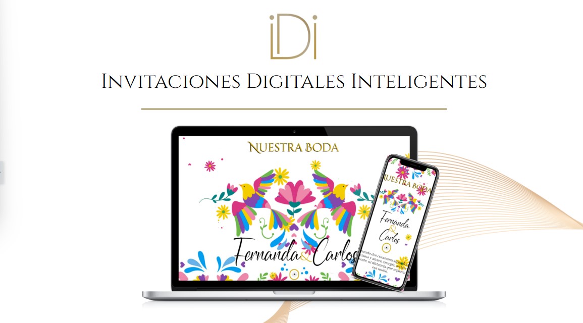 Invitación Digital Inteligente para boda | Desde $1,799